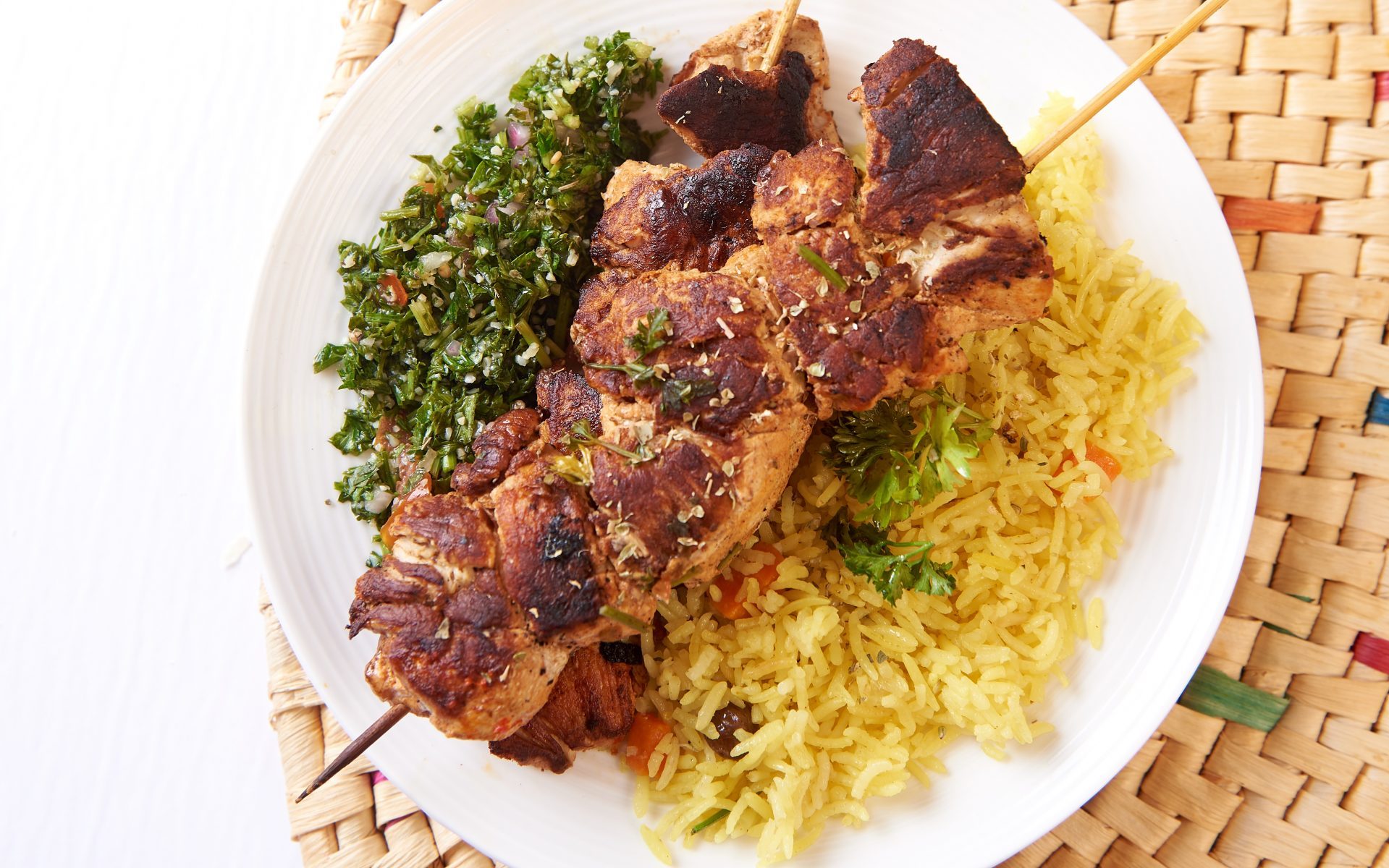 Shish Tawouk Recipe - Les Saj Restaurant - Peguru